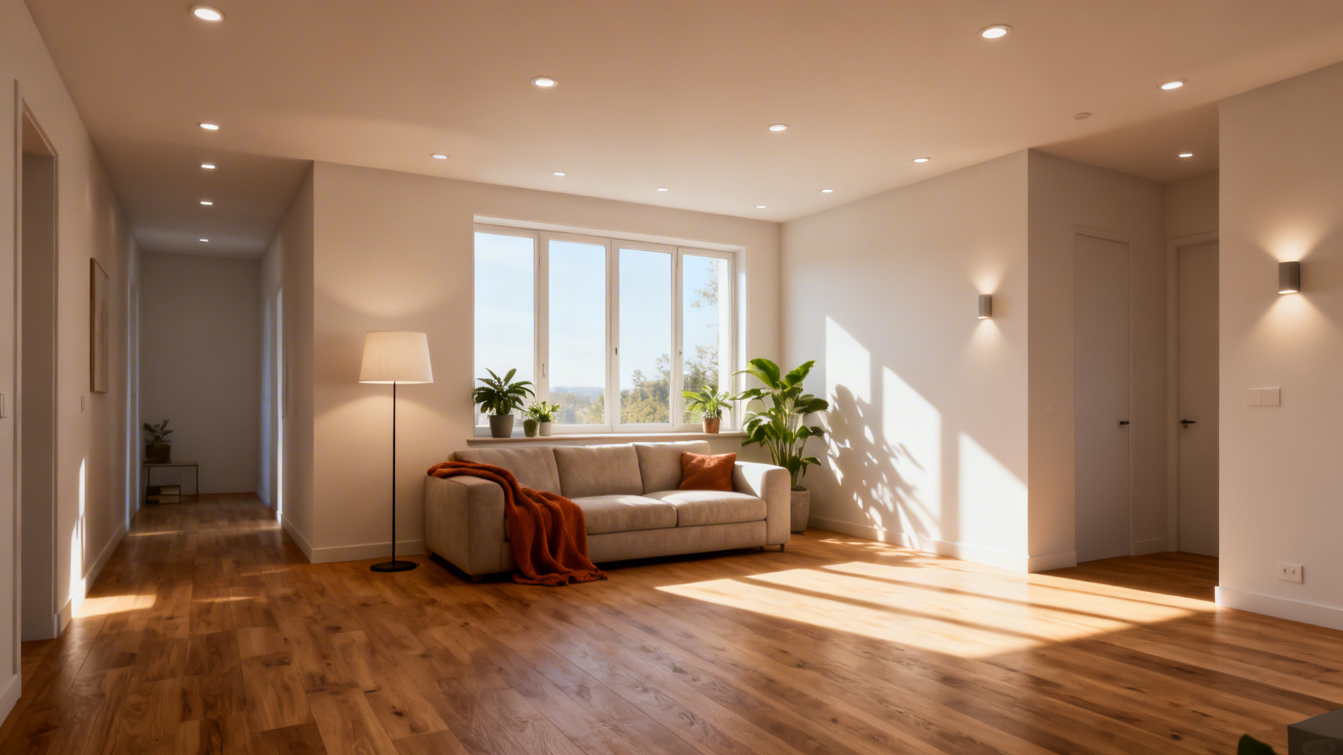 Small Living Room Feels Dark? Bright Light Bulbs Fix It