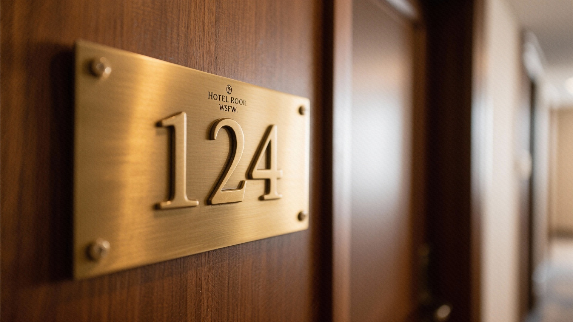 Hotel Room Number Plate Designs: 5 Creative Ideas