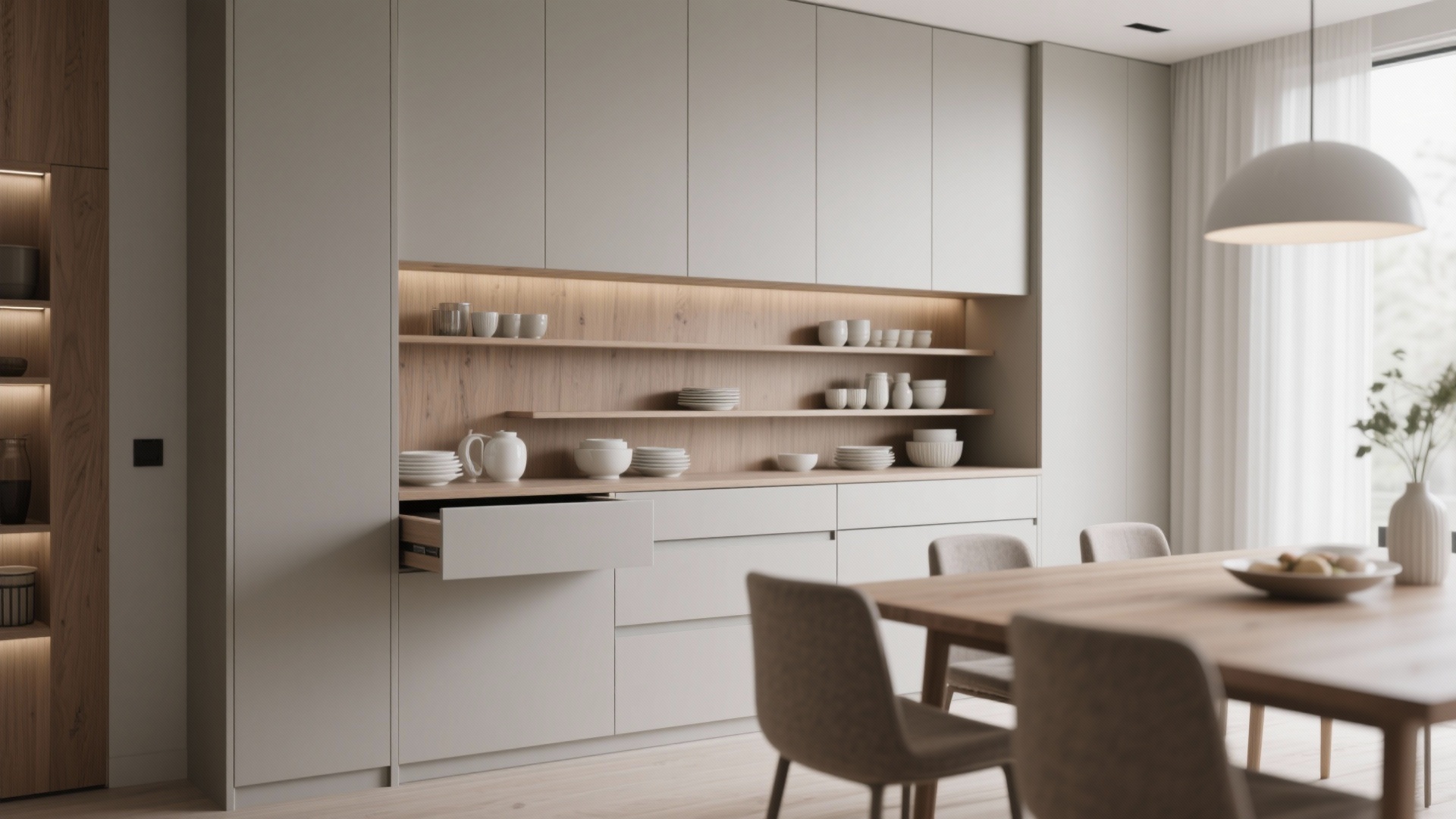 Small Dining Room Feels Cramped? Crockery Unit Design Ideas