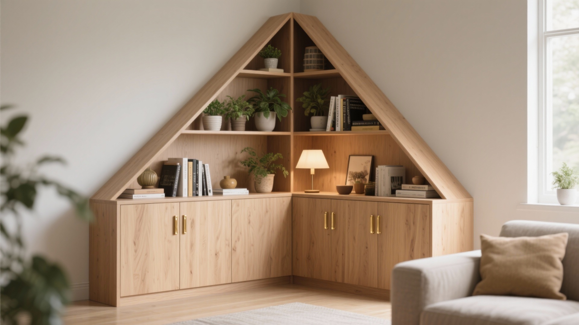 Small Corner Cabinets for Living Room - 5 Ideas