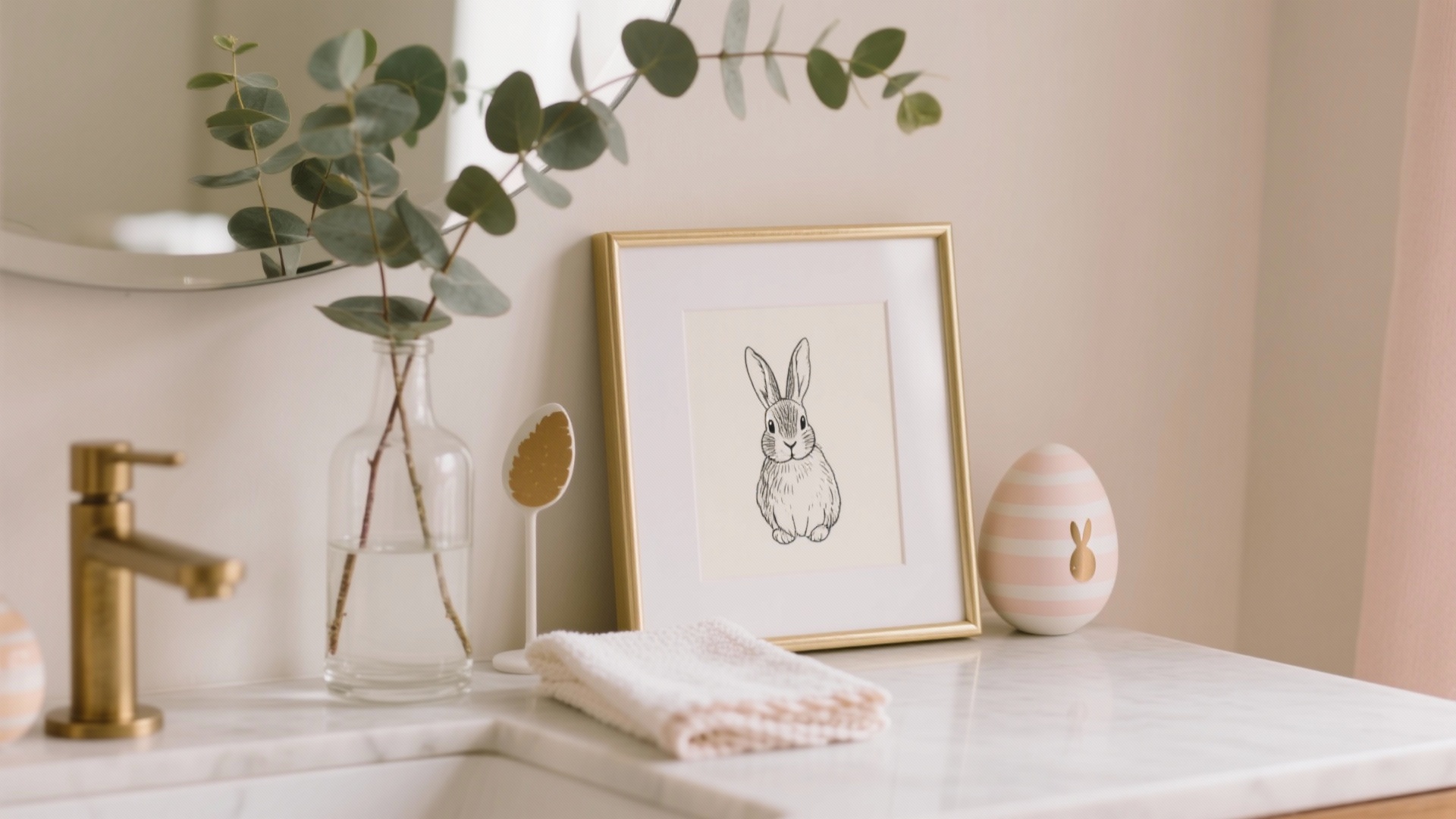 5 Easter Bathroom Decor Ideas for Small Spaces