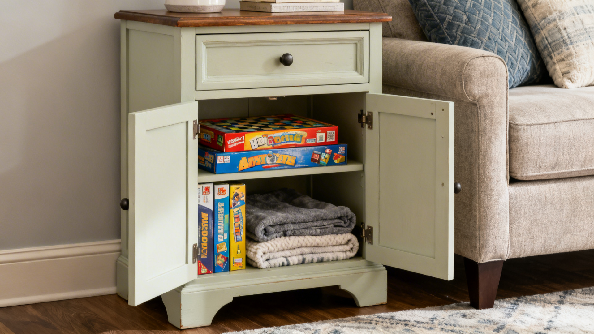 End Table with Storage: 5 Small Space Ideas