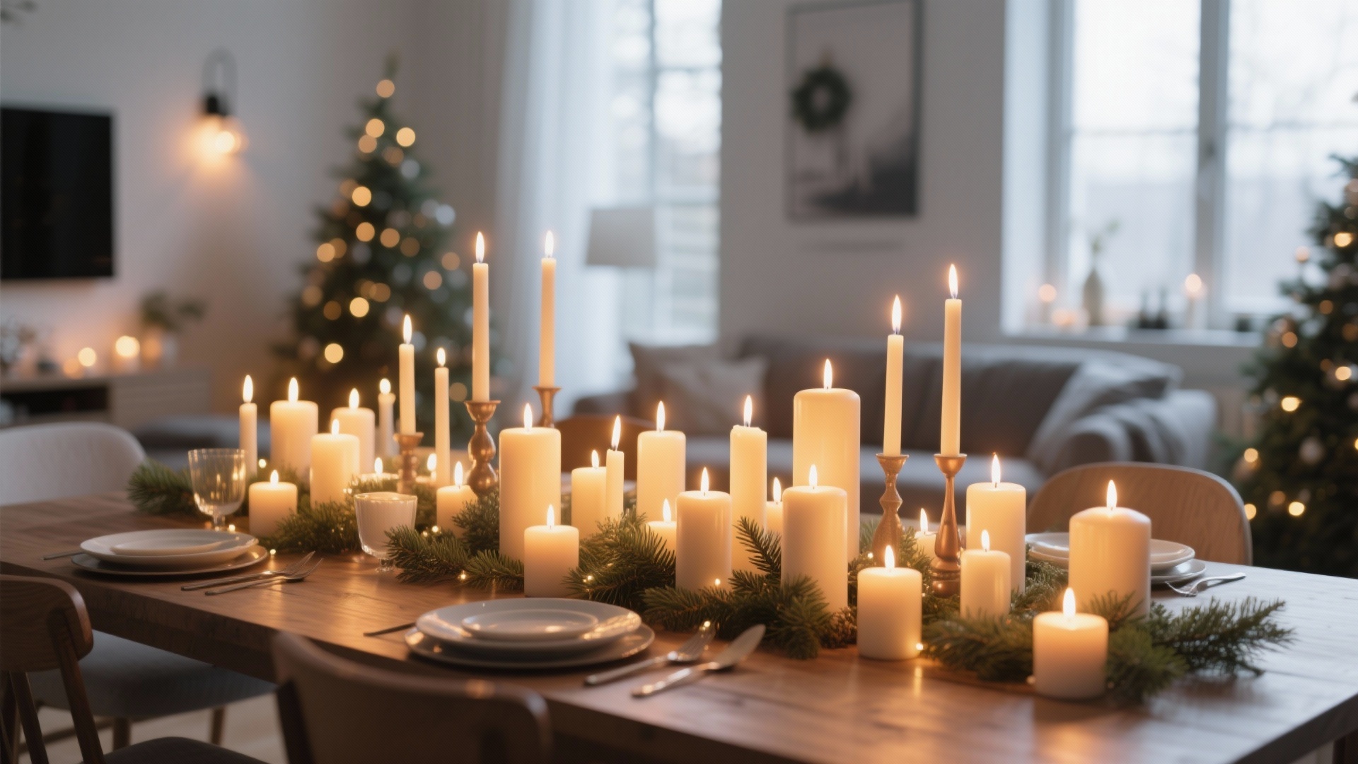 10 Christmas Dining Table Centerpiece Ideas