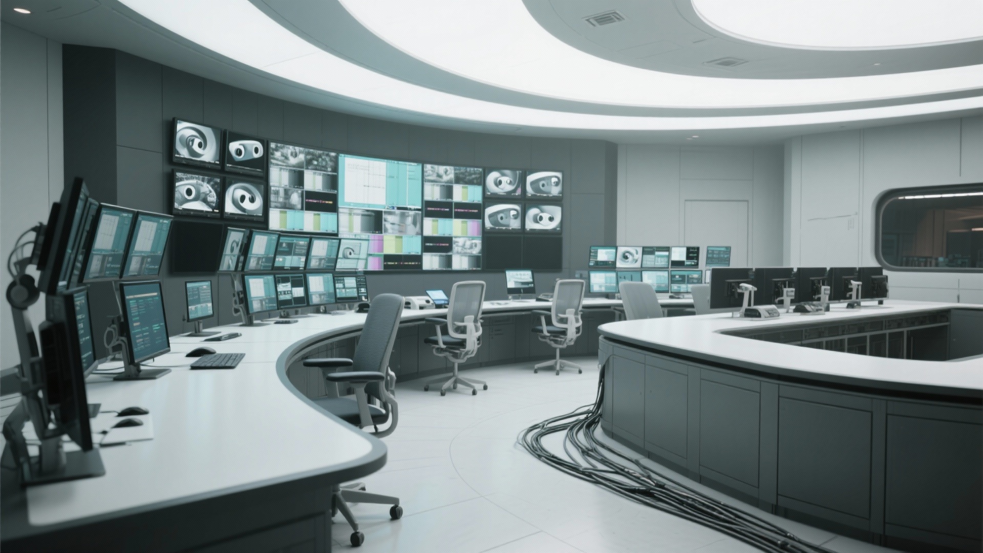 CCTV Control Room Design: Fix Fatigue & Screen Glare