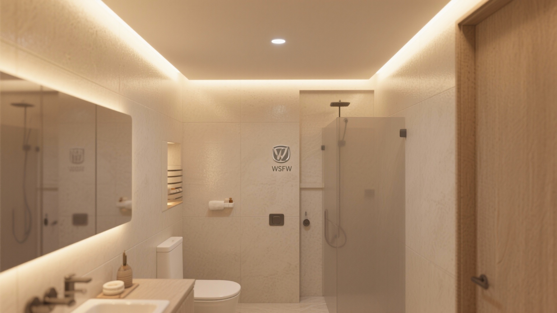 10 LED Lighting Bathroom Ideas