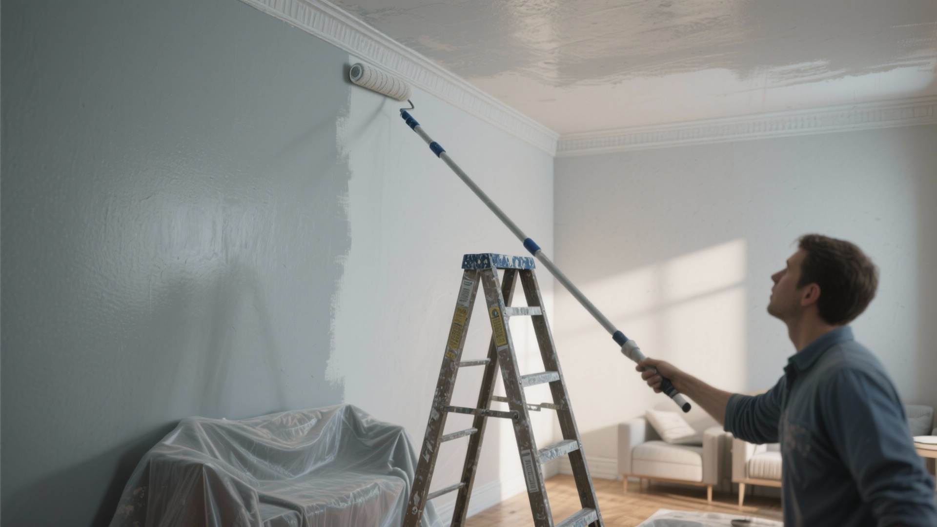 Paint Ceiling or Walls First? Avoid Drips and Rework