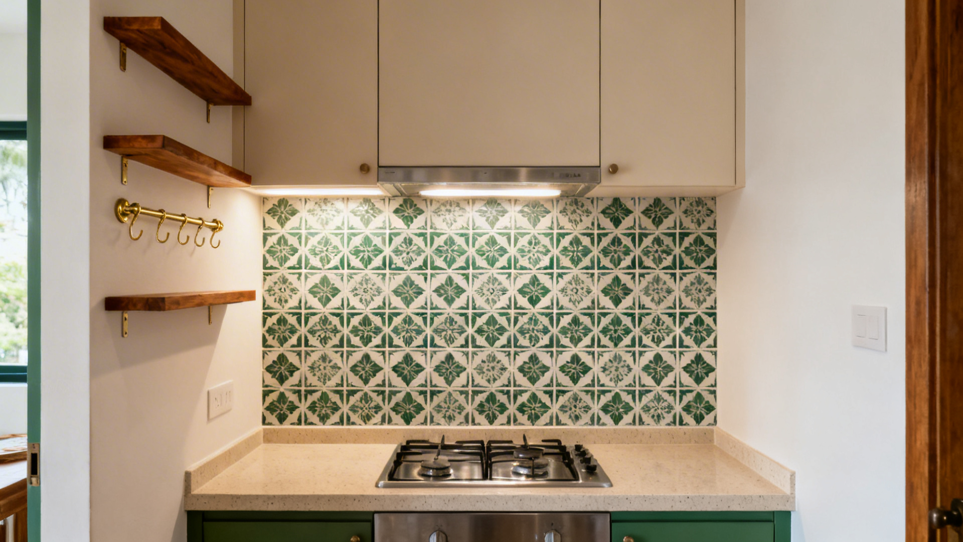Kitchen Tiles Design Indian Style: Fix a Dull Small Kitchen
