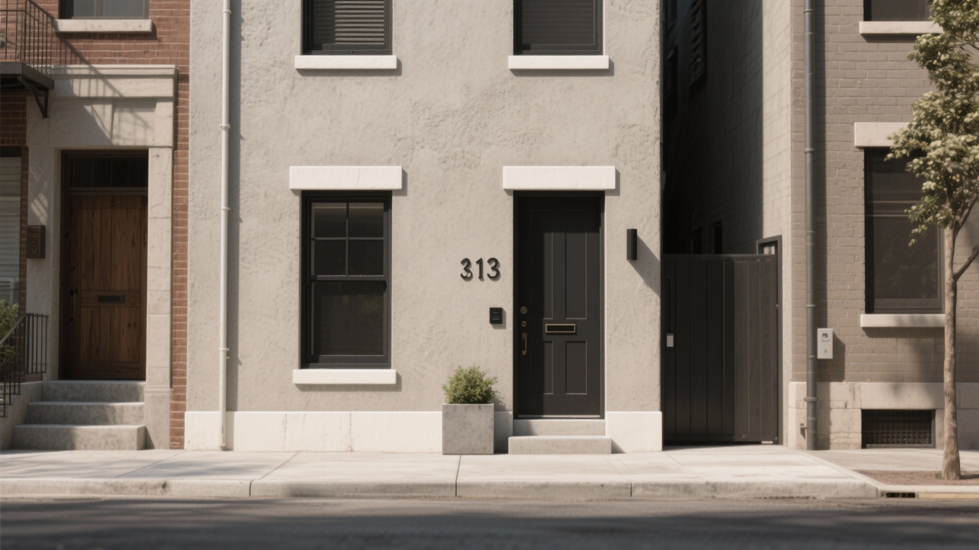 5 Ideas: Cement Plaster Design on Front Wall