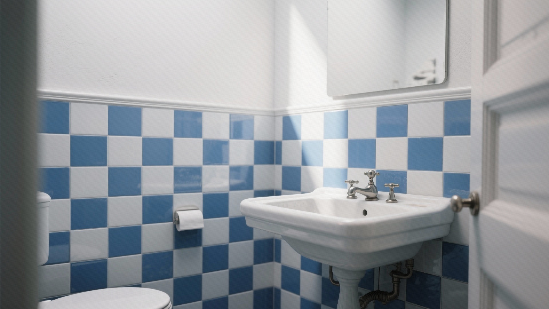 Blue White Tile Bathroom: 5 Inspo Ideas