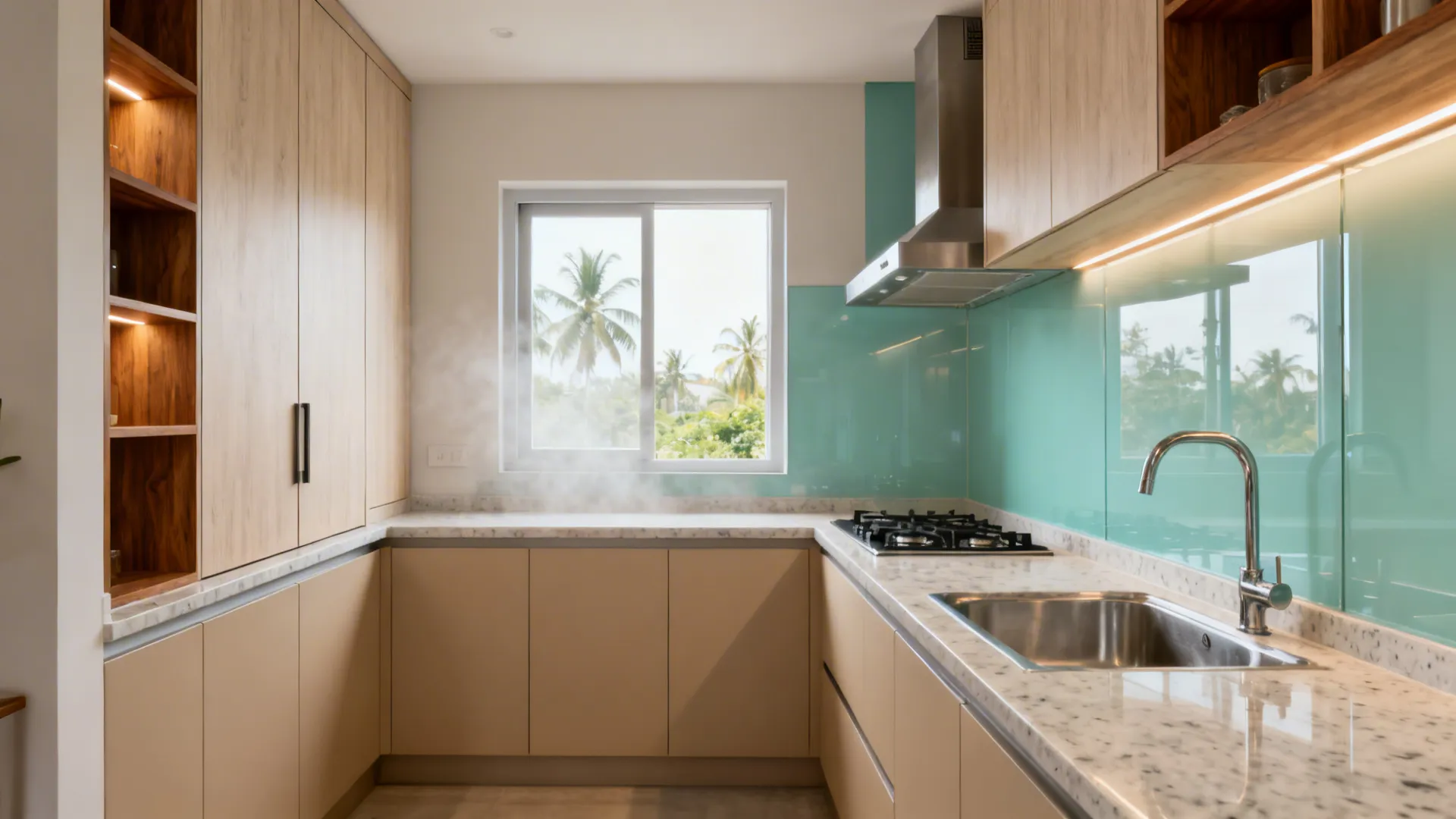 Modular Kitchen Design Chennai: Fix Small, Hot Kitchens