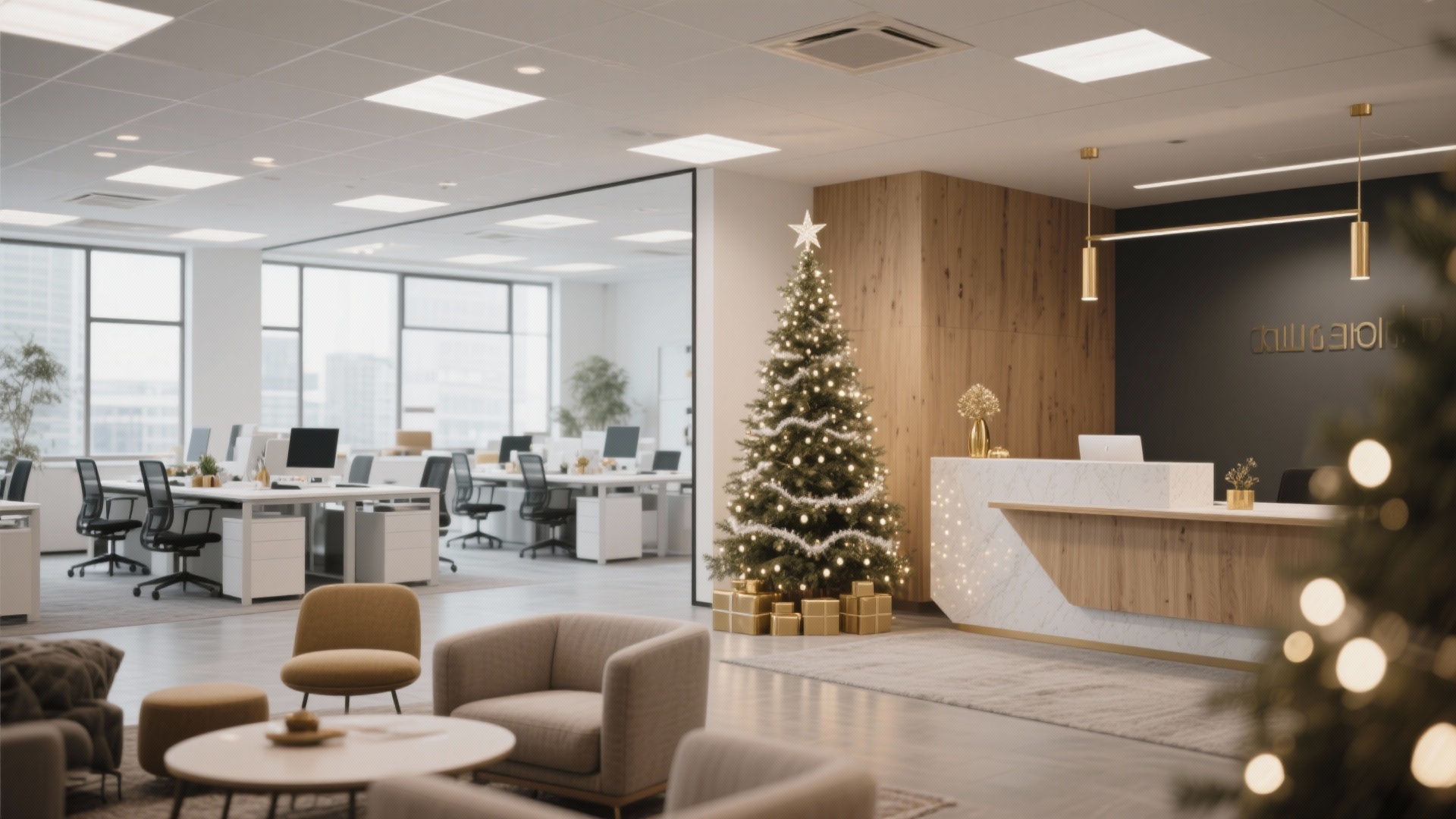 5 Christmas Office Decor Ideas for a Festive Workplace
