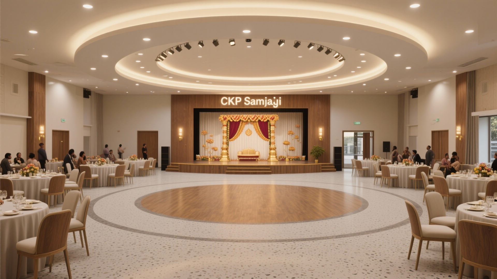 CKP Samaj Hall Feels Crowded? Layout & Lighting Fix