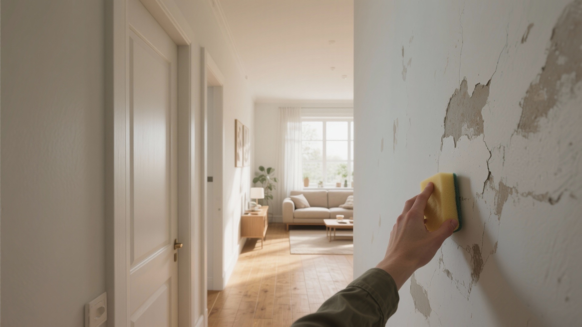 Scuffs Won’t Come Off? How to Clean Painted Walls Safely