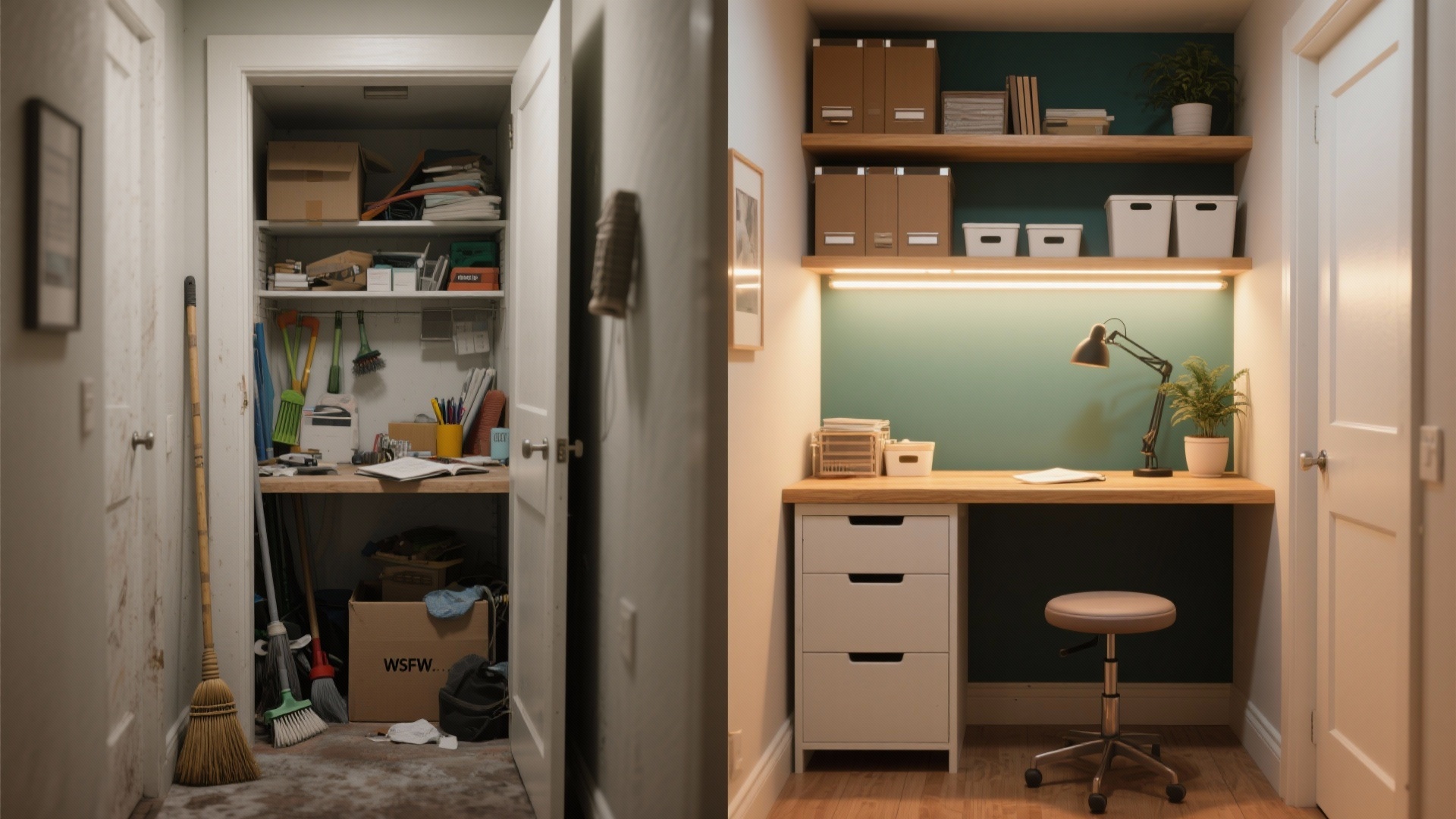 Small Study Layout Ideas When Your Desk Won’t Fit