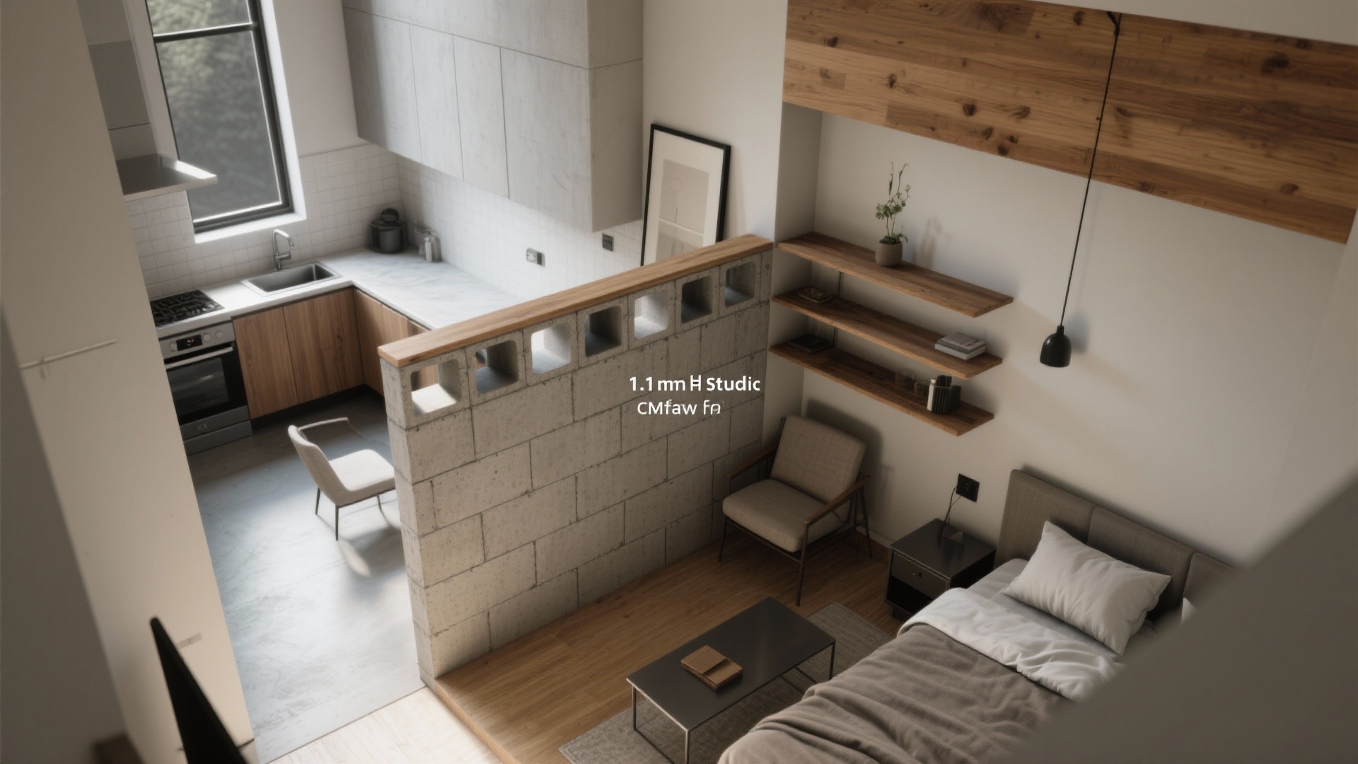 Concrete Block Wall Design: 5 Fixes for Cold Small Rooms