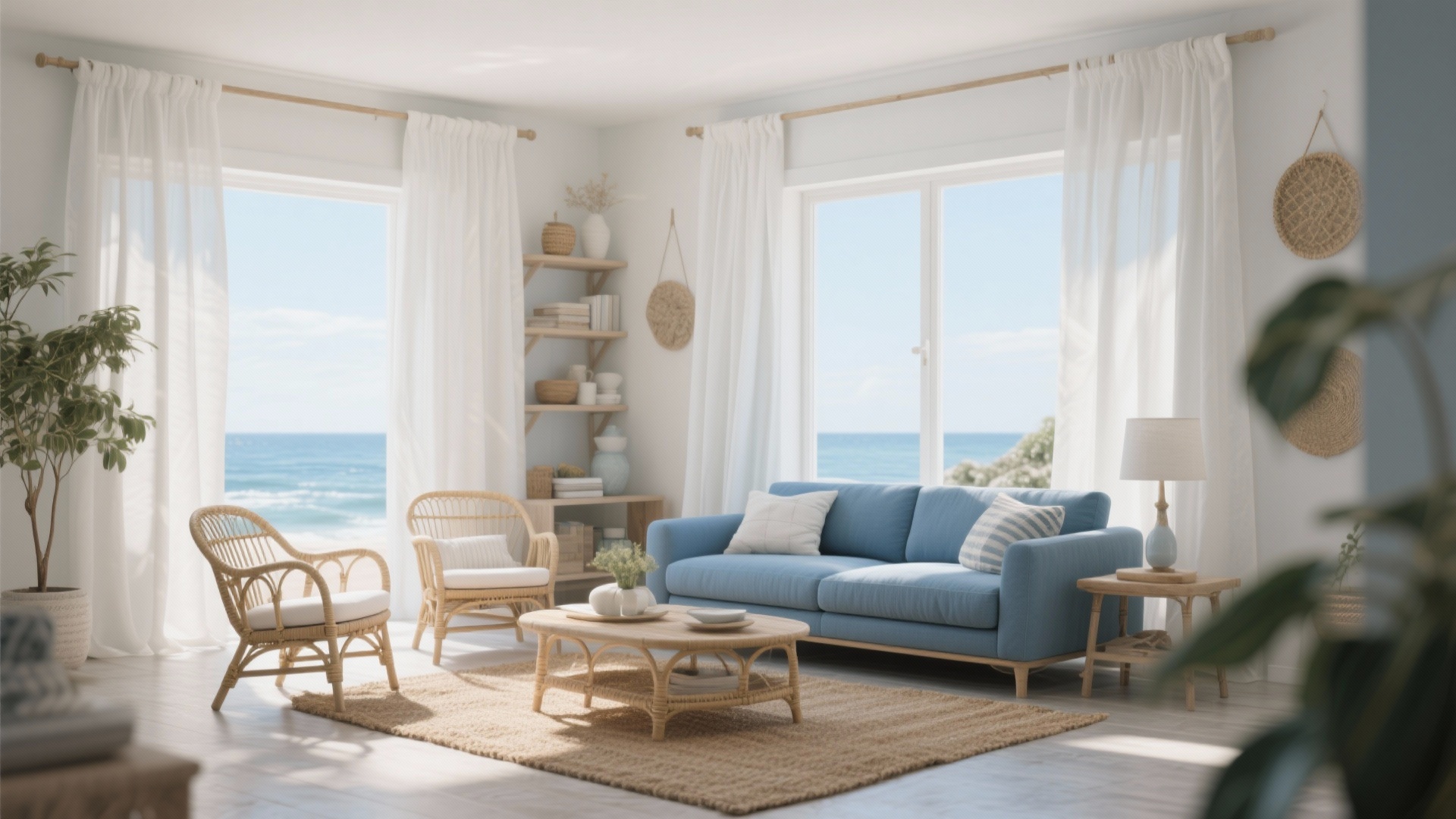 10 Living Room Ideas with Blue Sofa