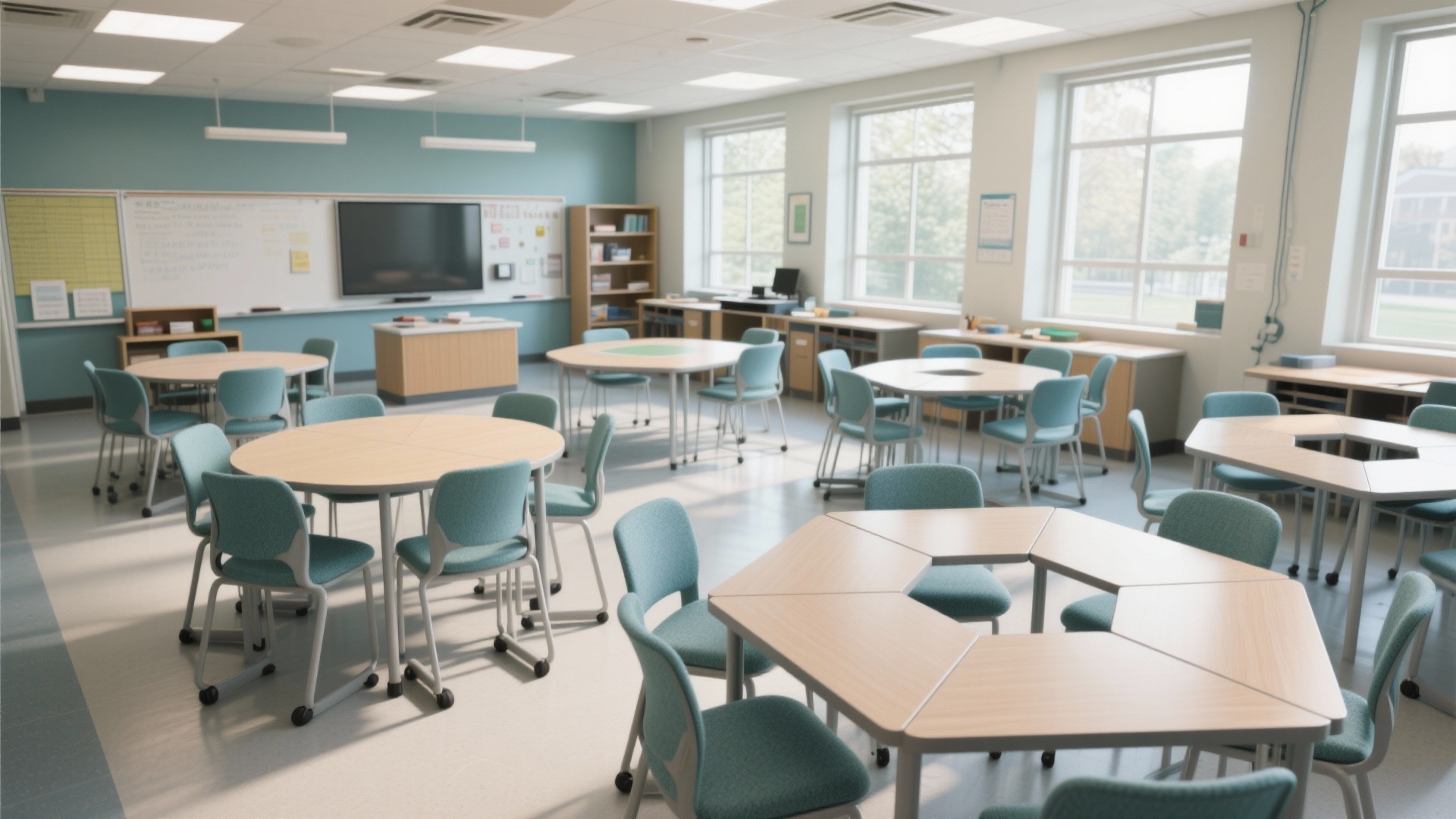 Classroom Still Noisy? Small Group Classroom Tables That Work