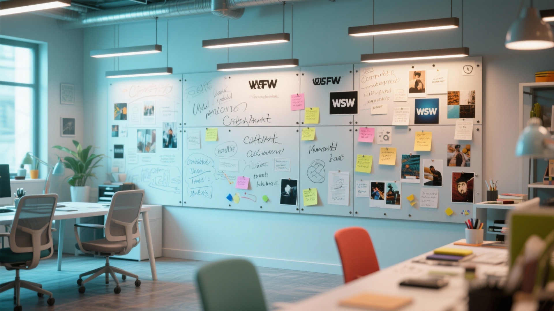5 Office Wall Decorating Ideas