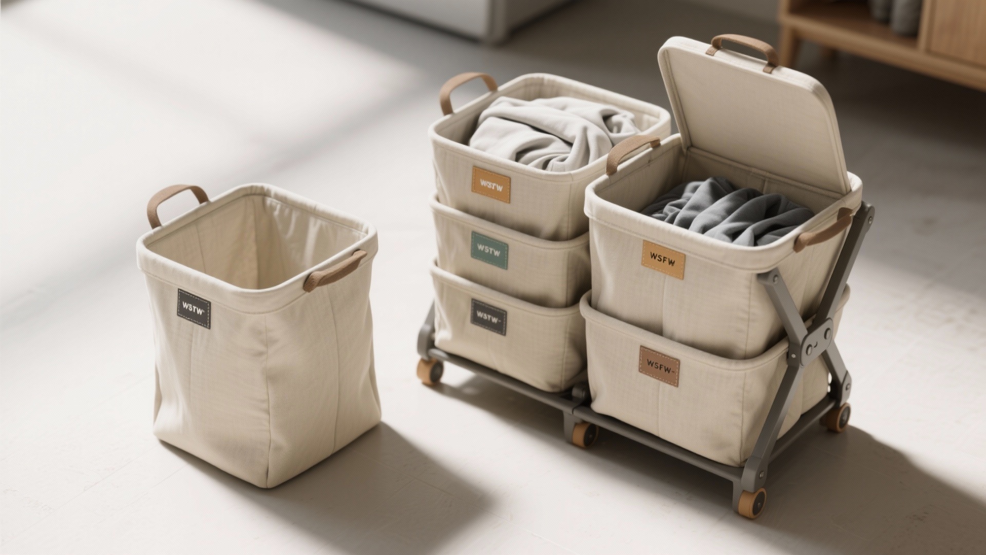 Laundry Basket for Small Spaces — 5 Clever Ideas