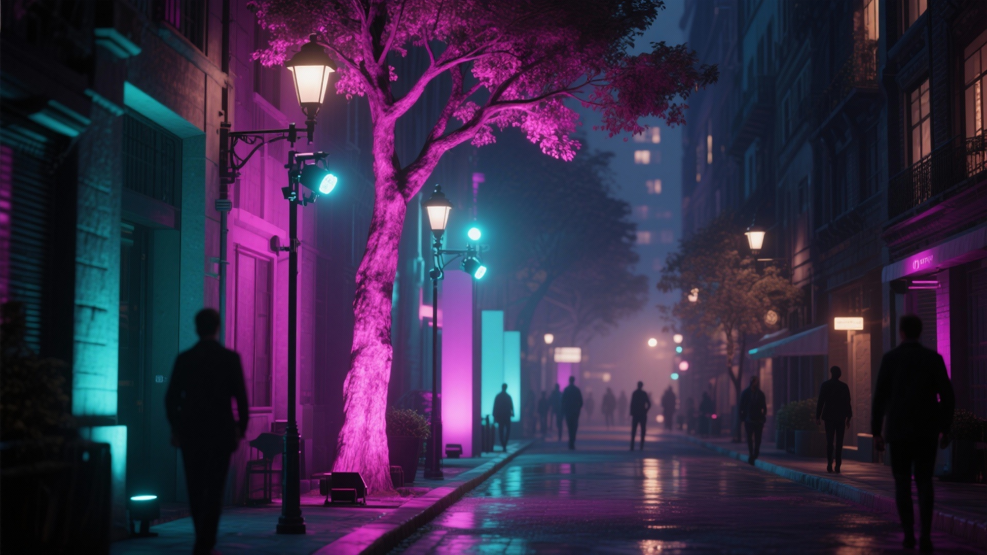 Wall Street Tree Lighting — 5 Creative Ideas