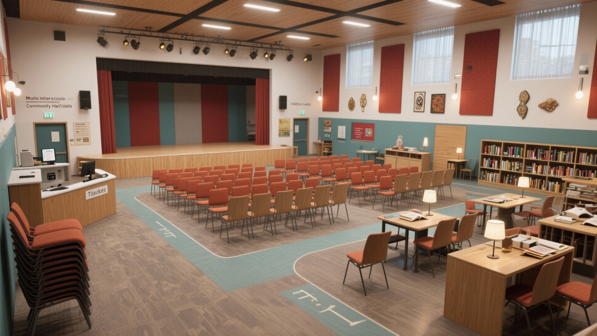Bhudarpura Community Hall Design Optimization