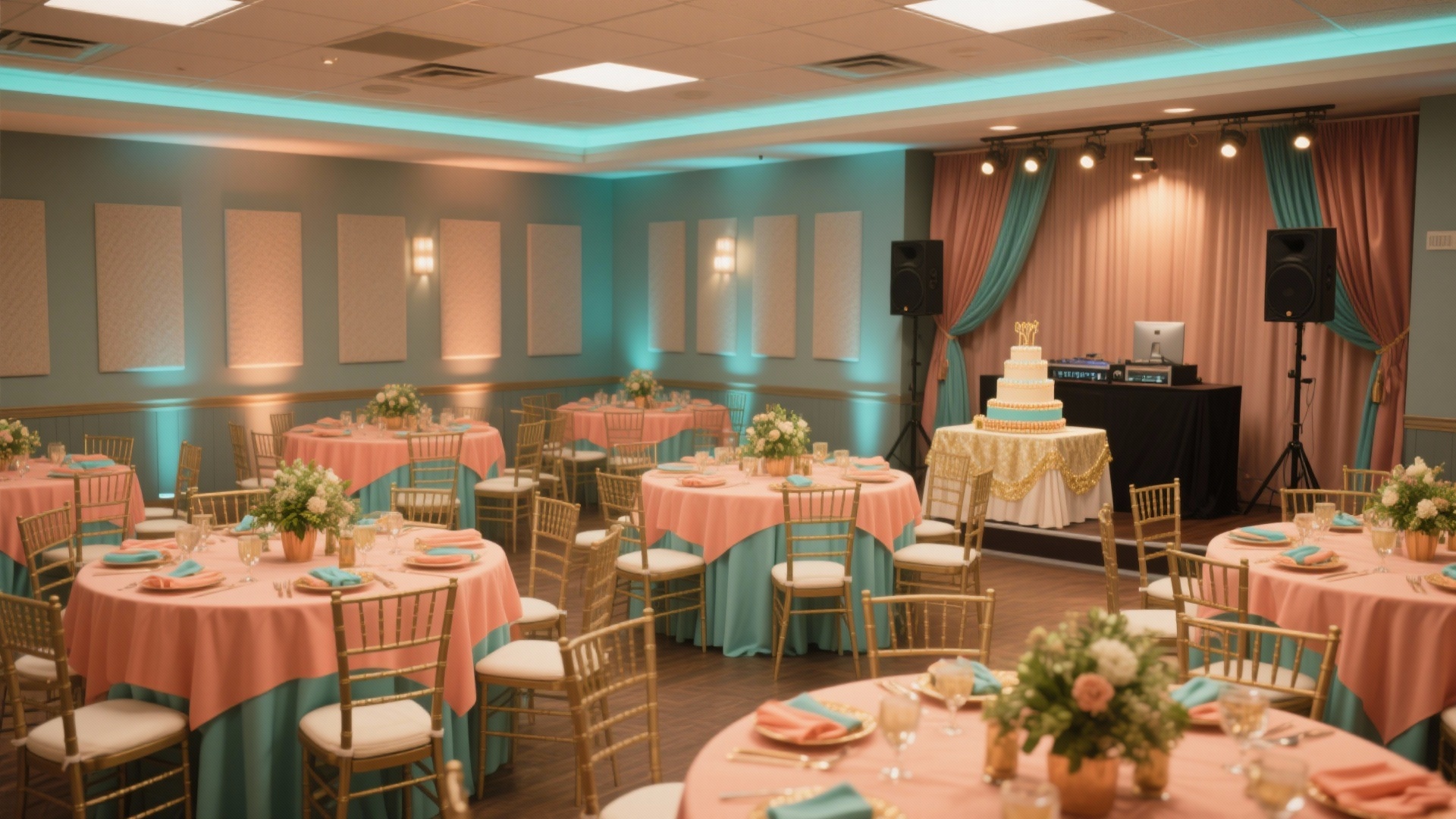 Small Birthday Banquet Hall Layout Feels Cramped? Fix It