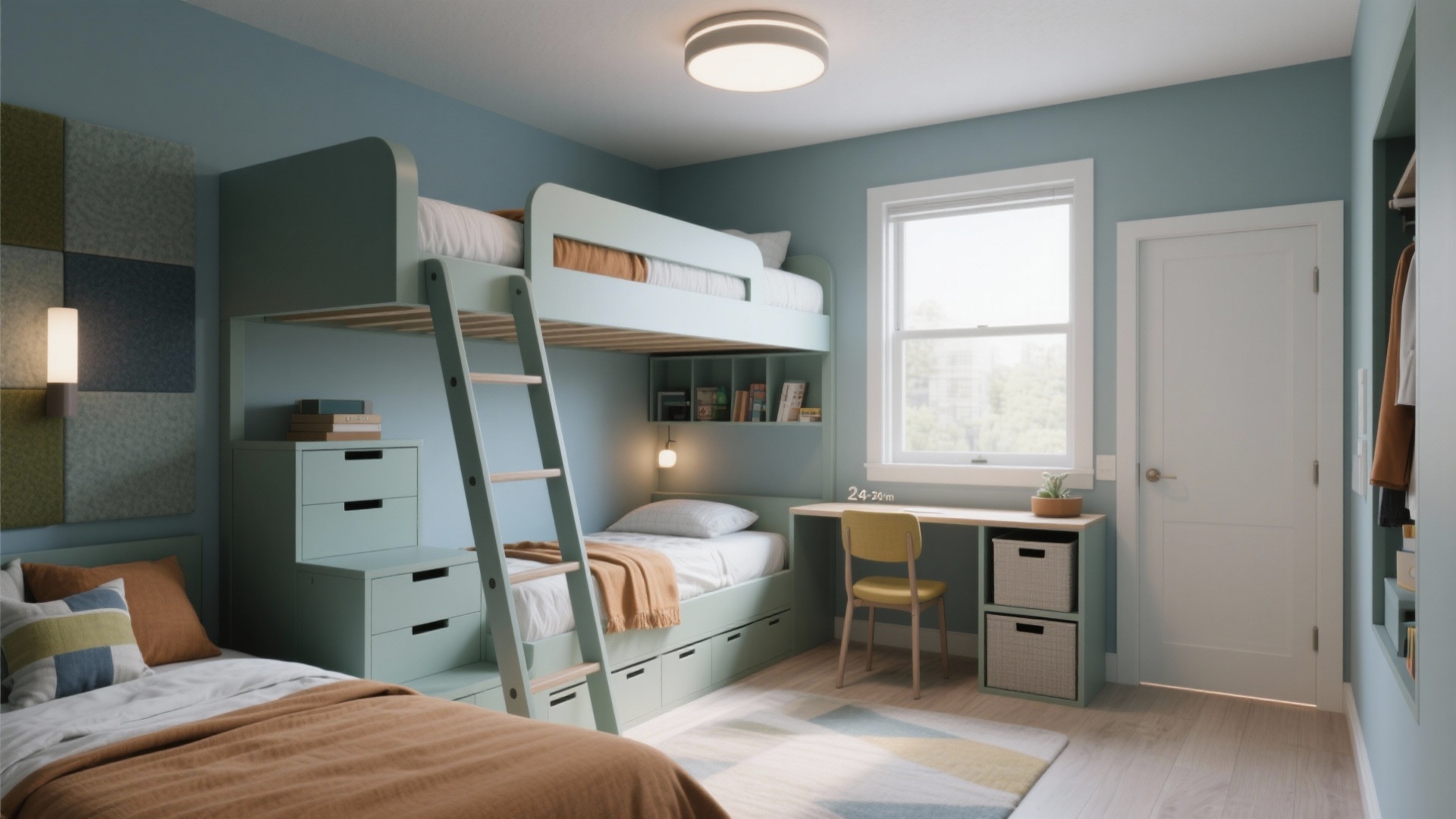 Bedroom Too Small? Bunk Beds for Small Rooms That Add Storage