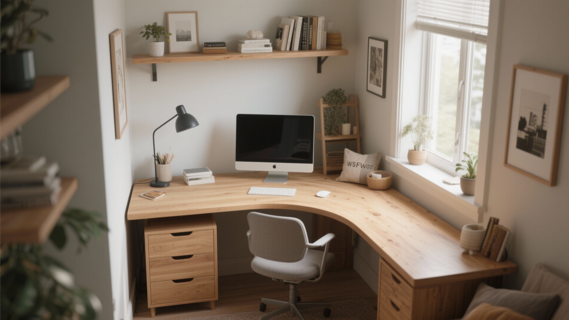 Corner Too Small? 10 Corner Office Desk Ideas That Fit
