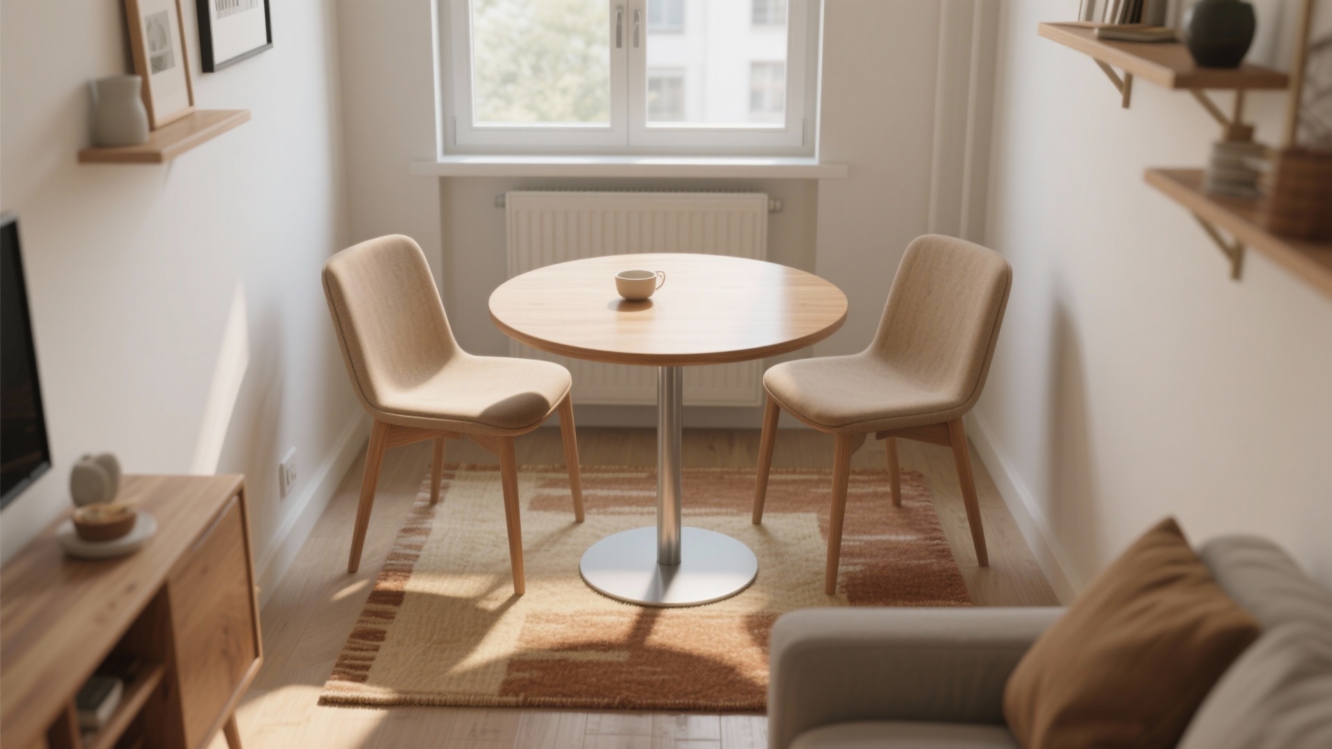 Small 2 Chair Table Set Ideas for Compact Living