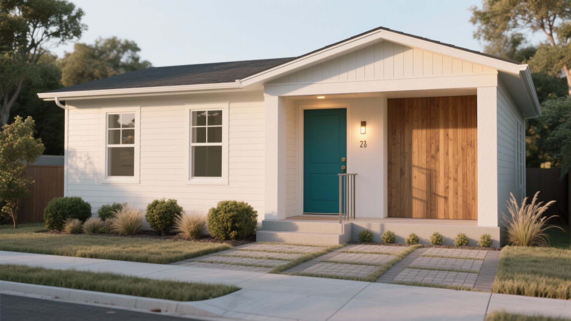 Front Design of Small House: Create Curb Appeal in Compact Spaces