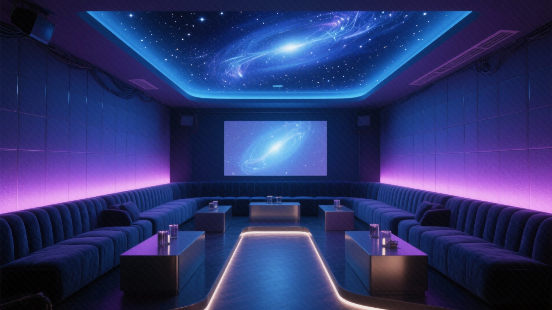 Galaxy Party Hall Design Ideas for Small Spaces