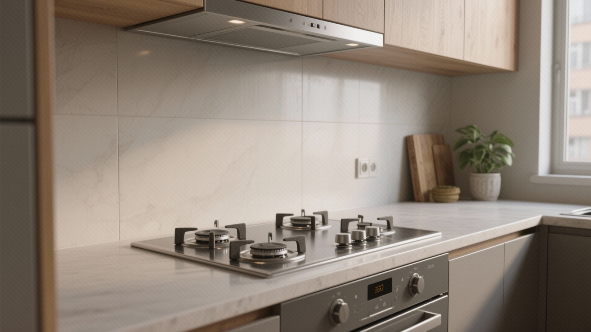 Small Kitchen Feels Cramped? Try a 3 Burner Hob Layout