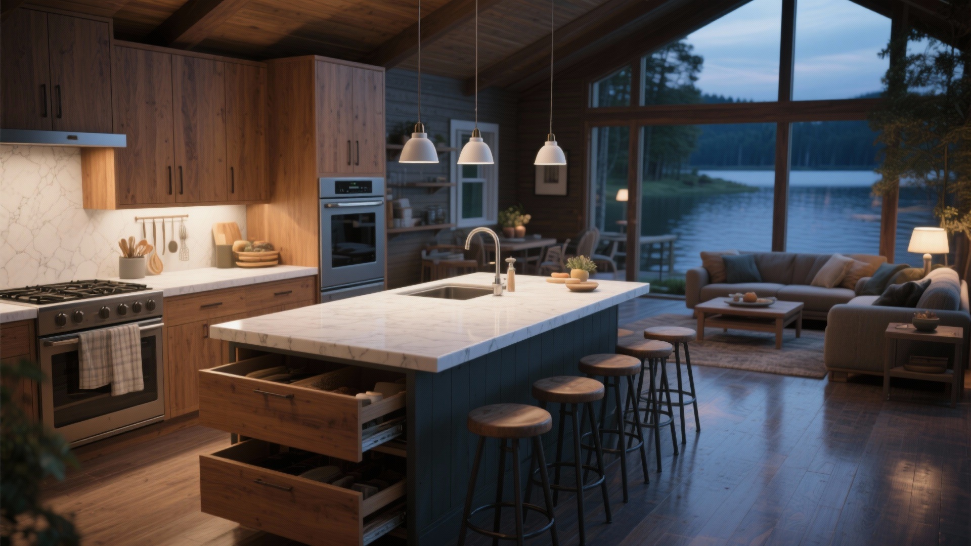 Small Lake Home Designs: 5 Cozy Ideas