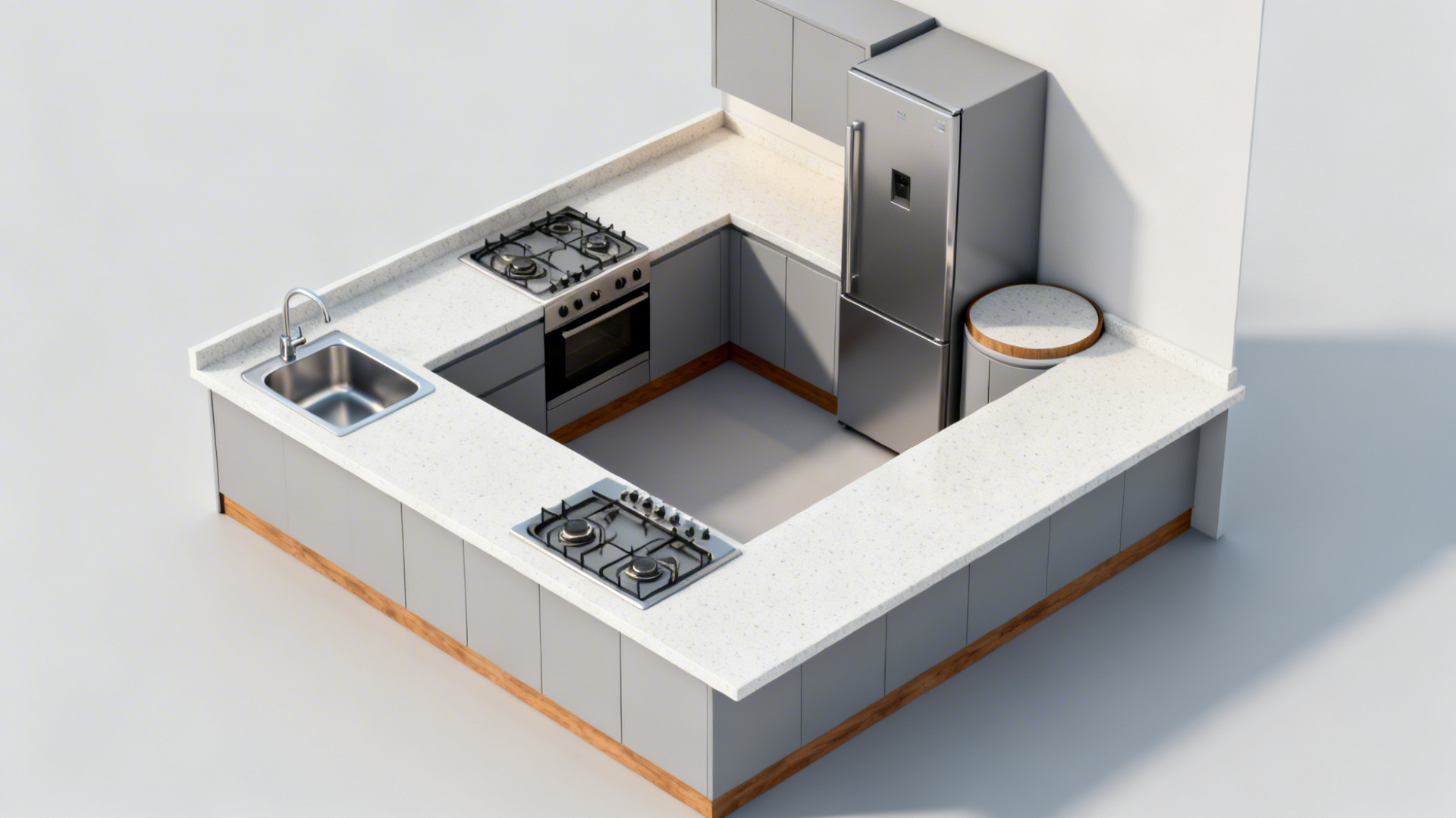 Cramped Small Kitchen? Indian Modern Kitchen Designs Add Space