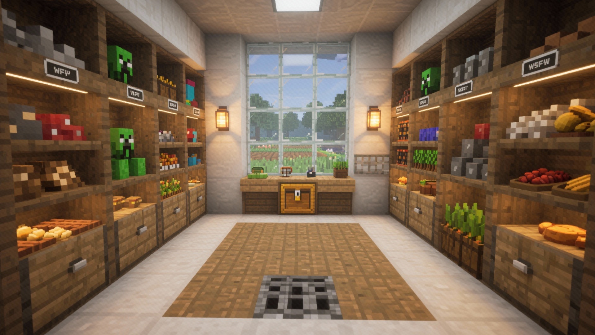 5 Simple Storage Room Minecraft Ideas