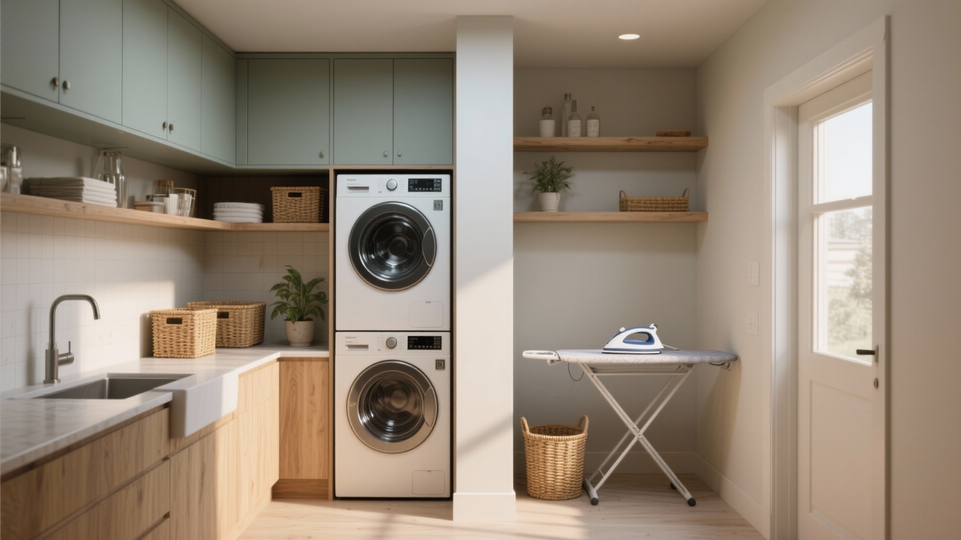 Small Laundry Room Cabinets: 5 Clever Ideas