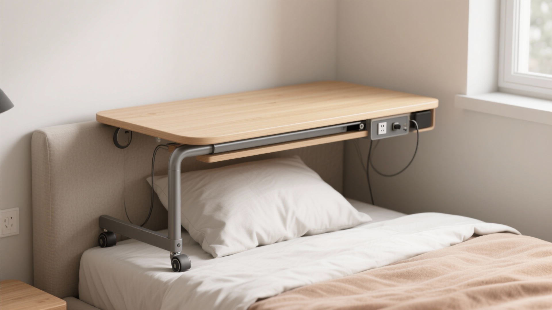 Overbed Table Too Wobbly or Small? Build a Stable DIY One