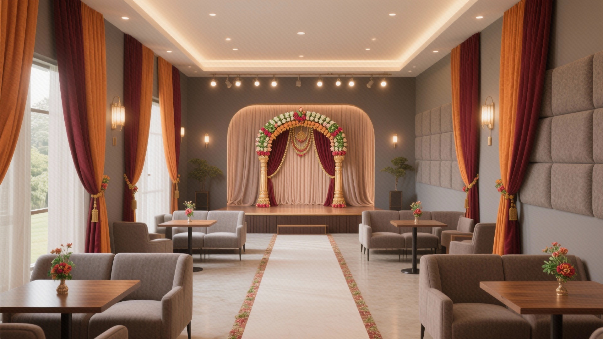 Palki Marriage Hall Design Ideas for Small Spaces