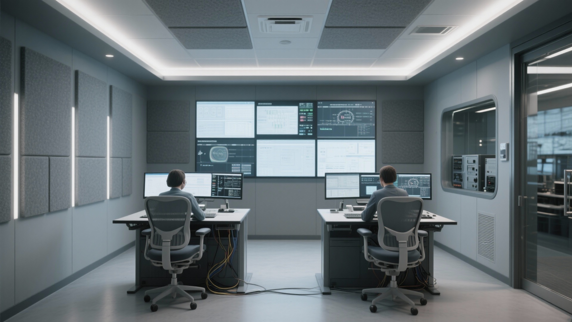 SCADA Room Design: Maximize Efficiency in Limited Space
