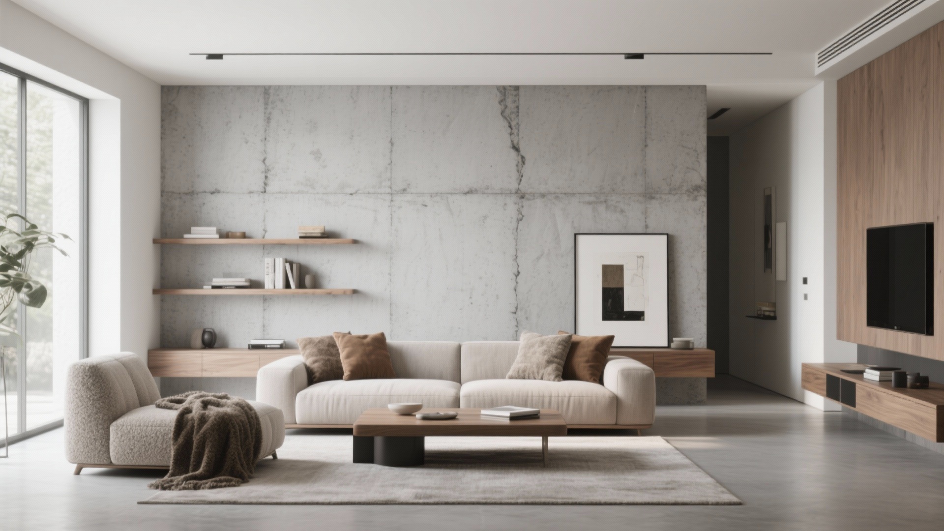 5 Texture Paint Designs for Living Room
