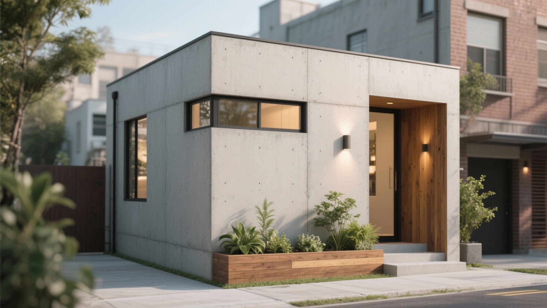 5 Simple Front Wall Design Ideas