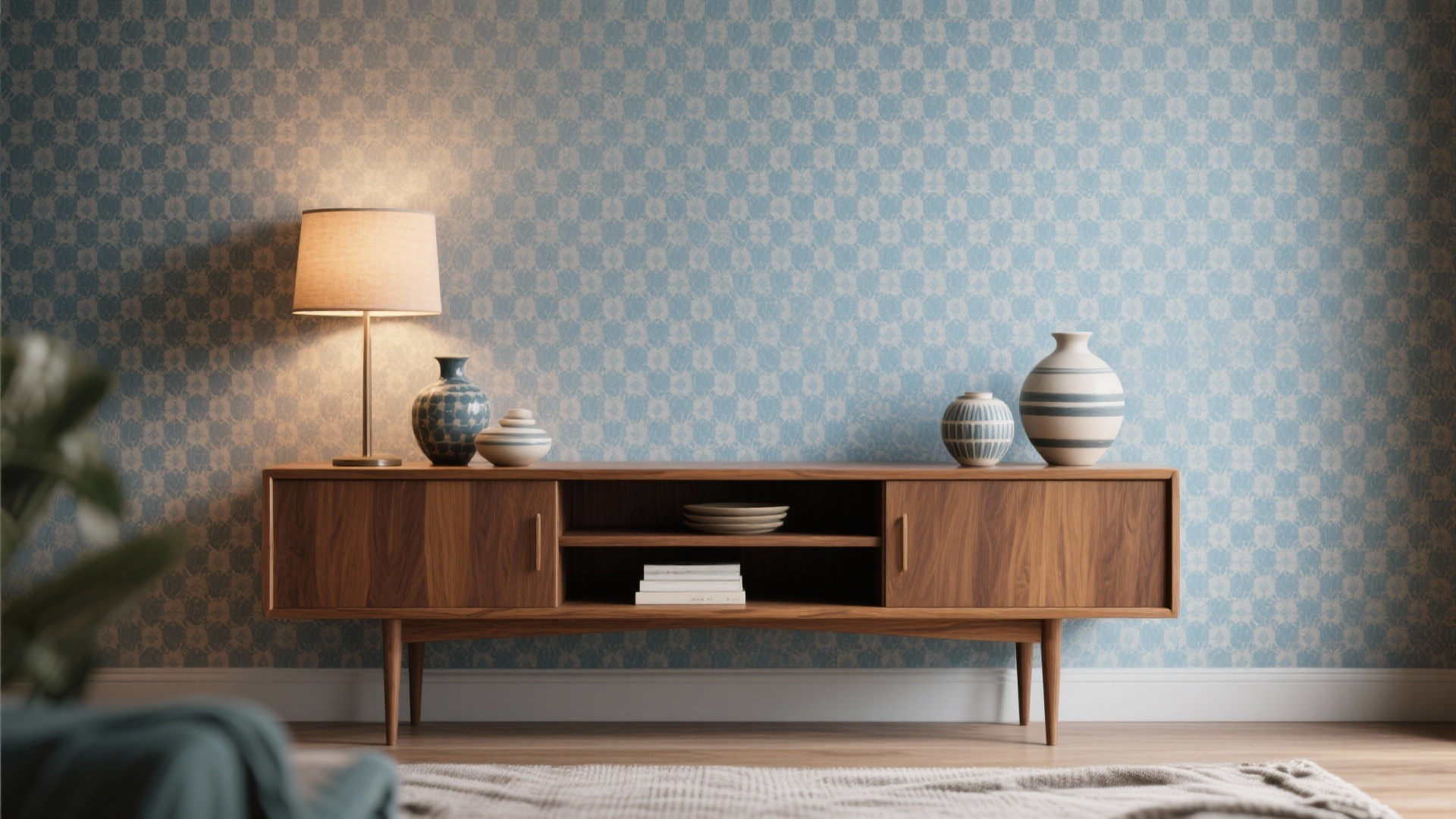 Brown Blue Living Room Decor: 5 Ideas