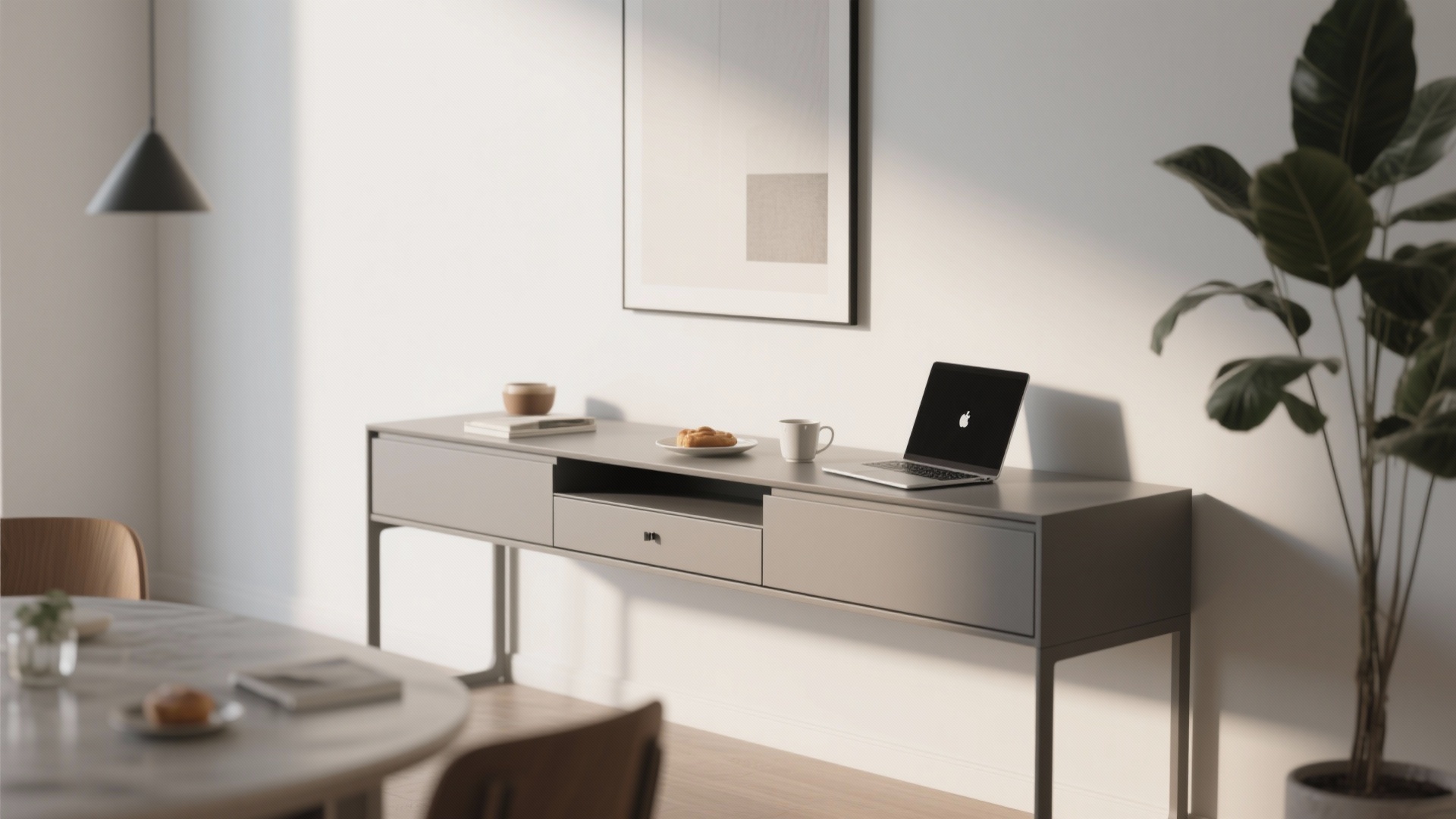 5 Dining Table Against Wall Ideas for Small Spaces