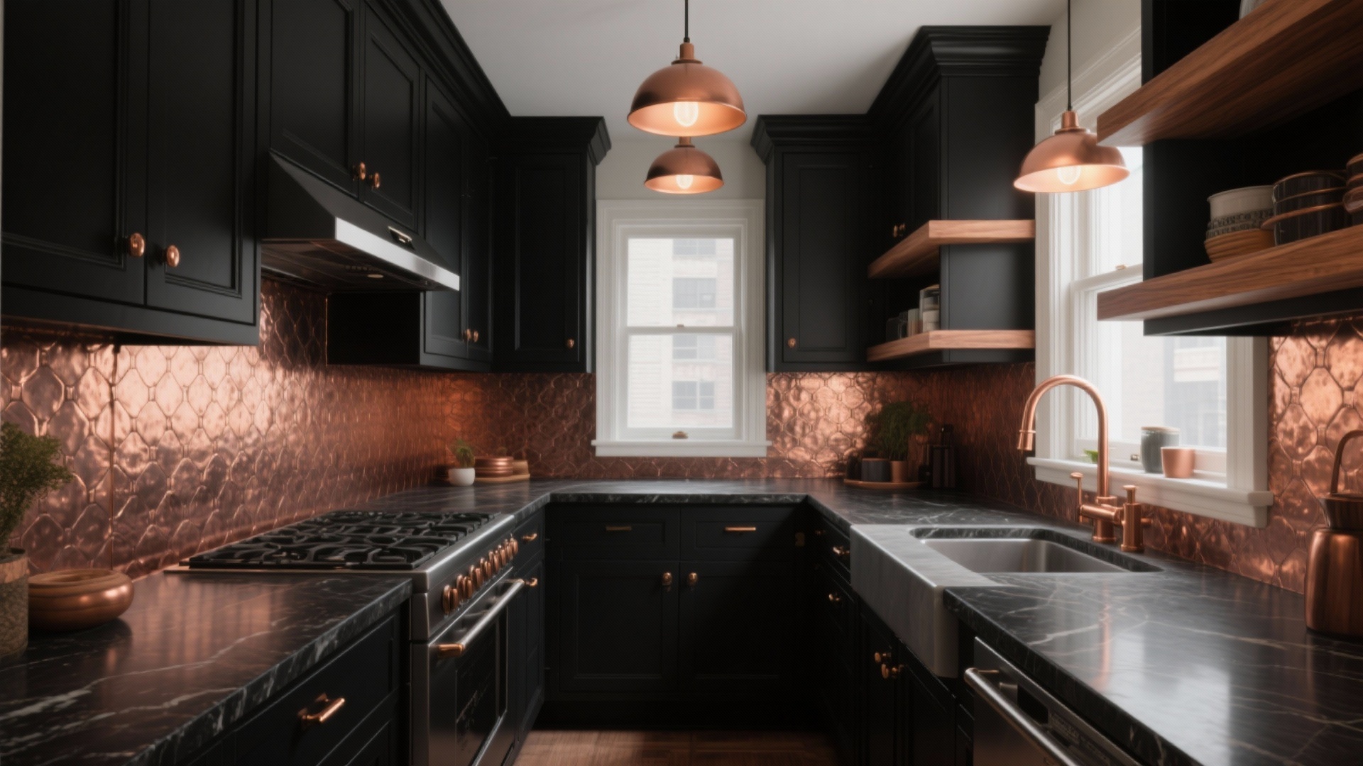 Will a Copper and Black Kitchen Make It Feel Dark? 5 Fixes