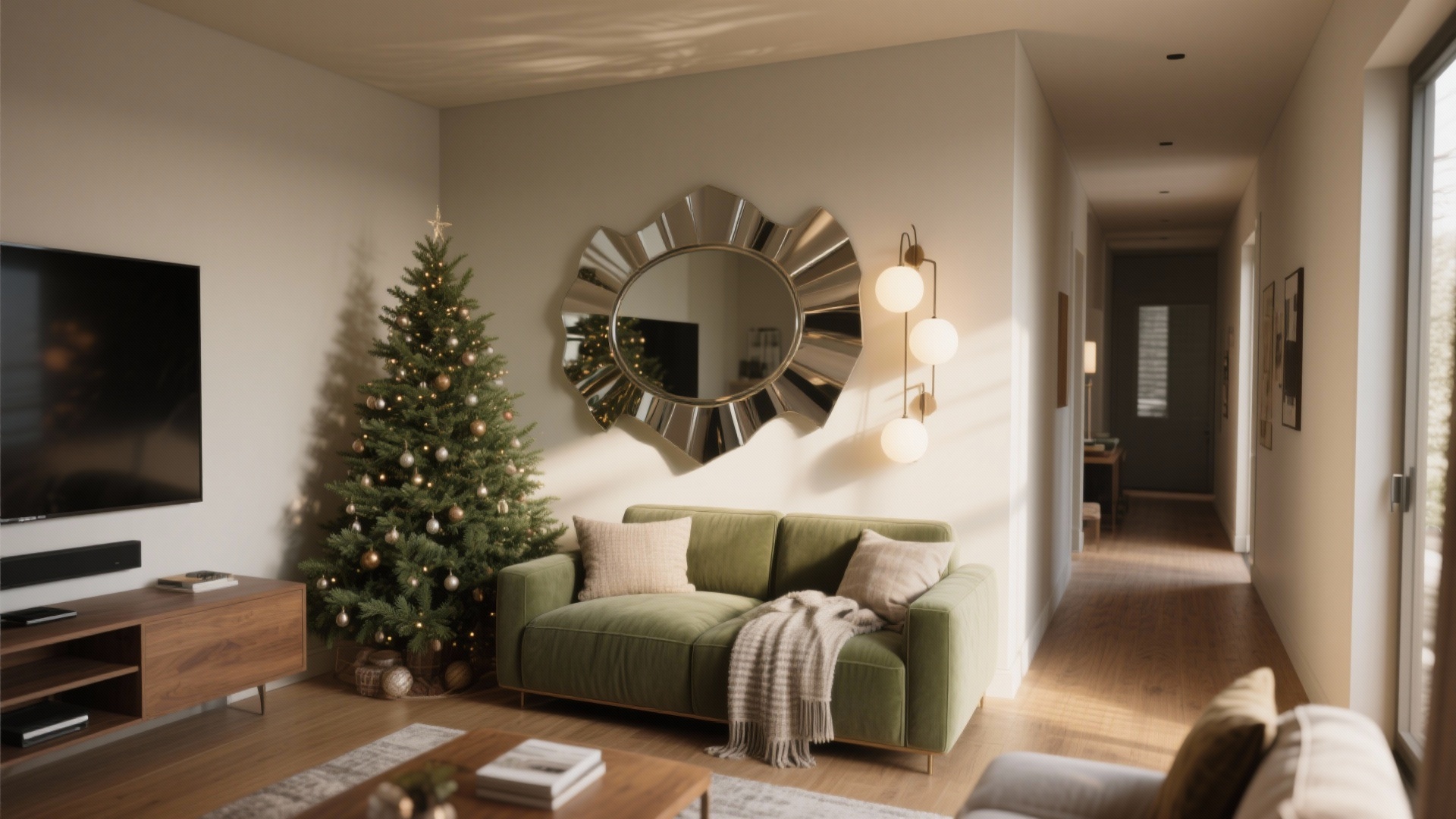 5 Ways to Place a Christmas Tree in a Small Living Room