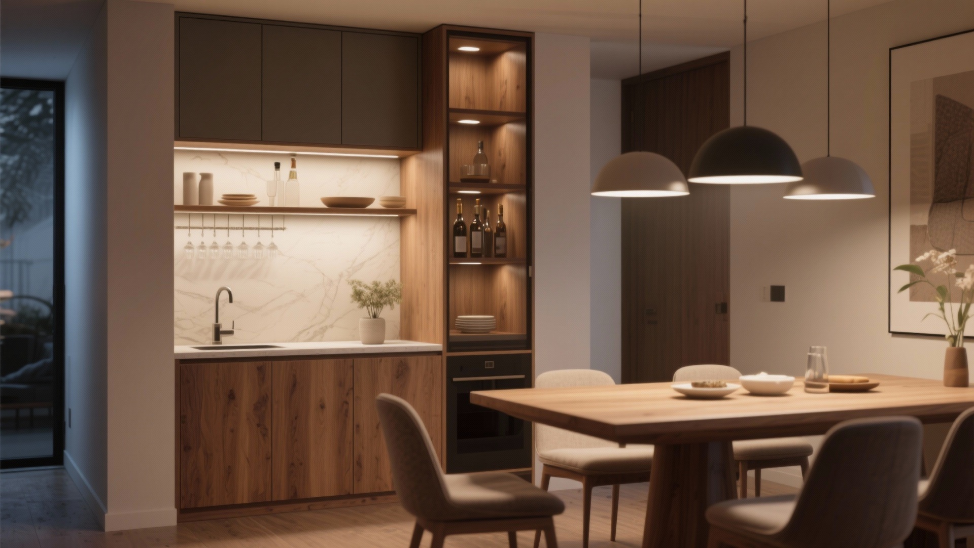 Small Dining Room? 10 Dining Room With Bar Ideas That Fit
