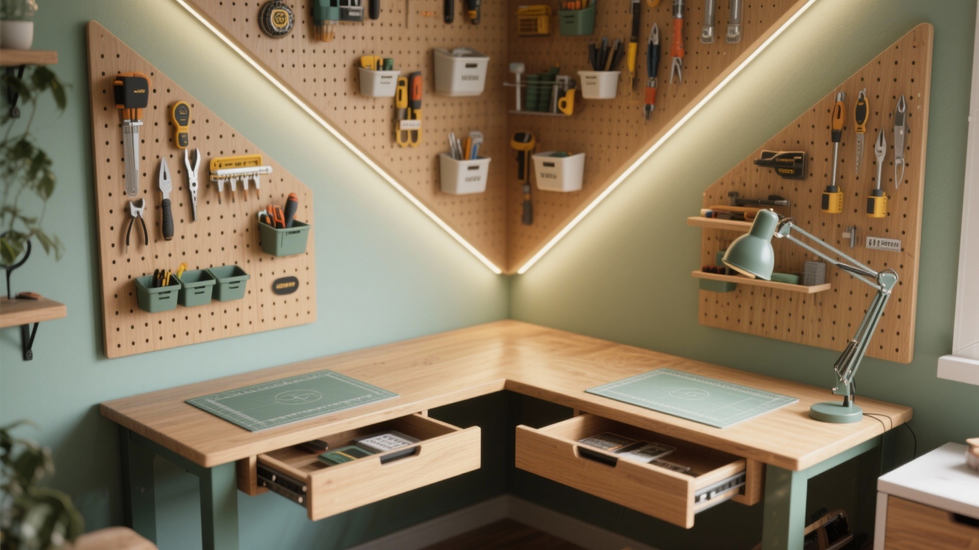 5 Craft Table Ideas for Small Spaces