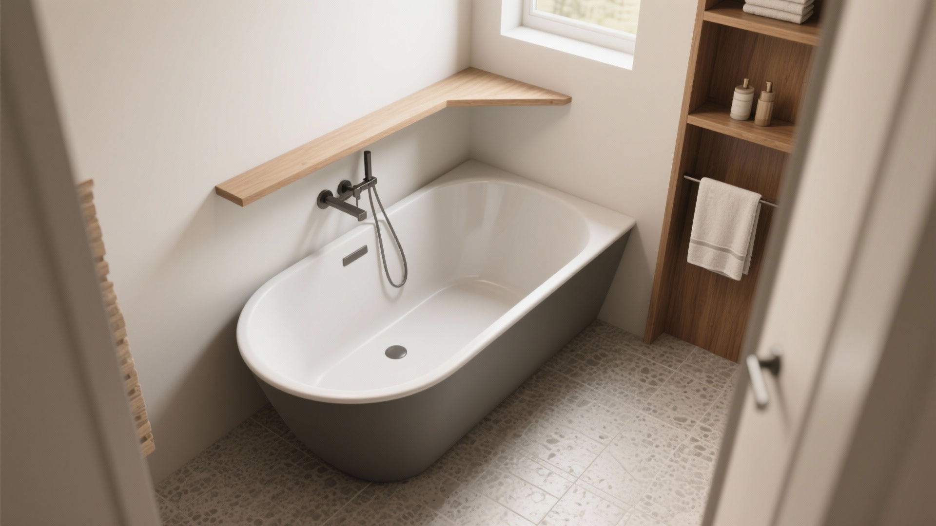 Bathroom Too Small for a Deep Soak? 5 Small Deep Tub Ideas