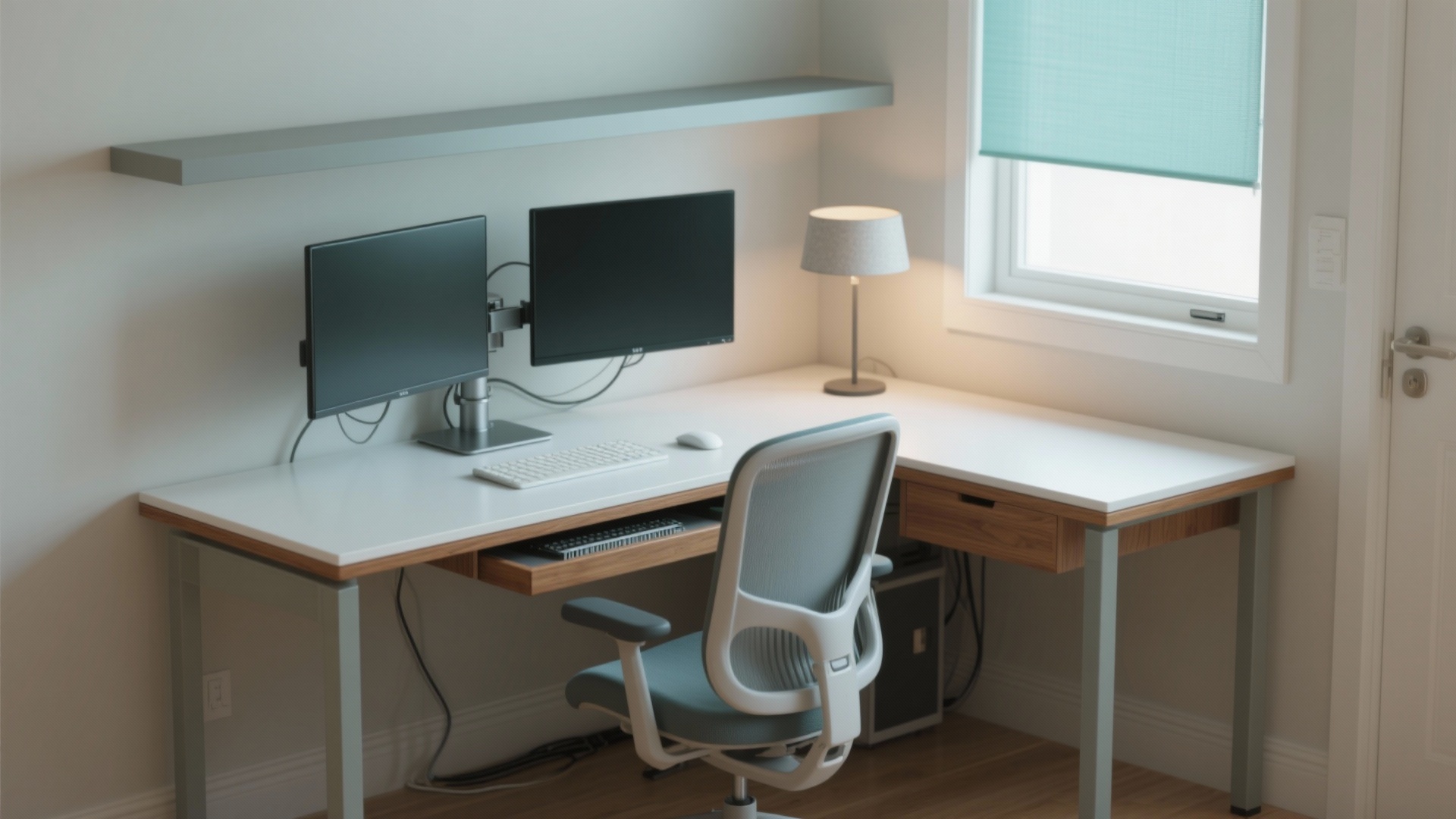 Corner Computer Desk Ideas for Small Spaces