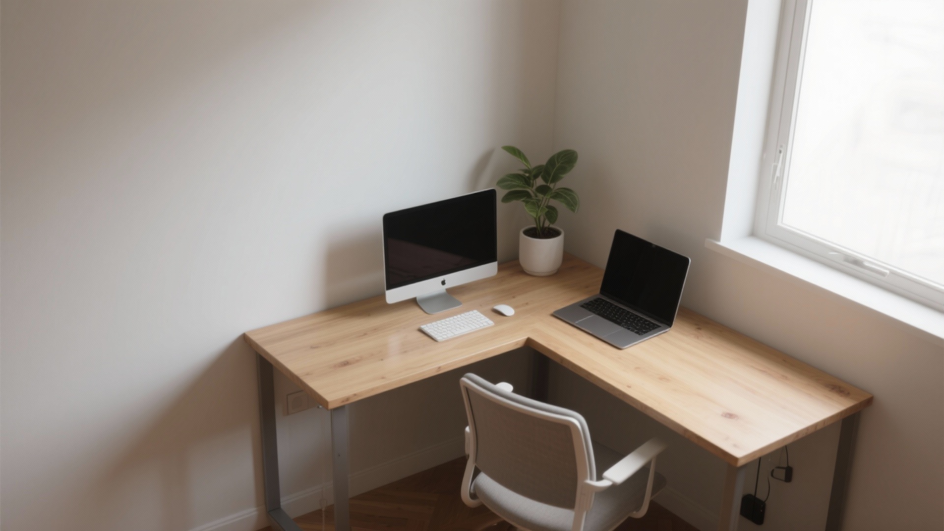 Tiny Room, No Desk Space? 5 Compact Office Desk Ideas